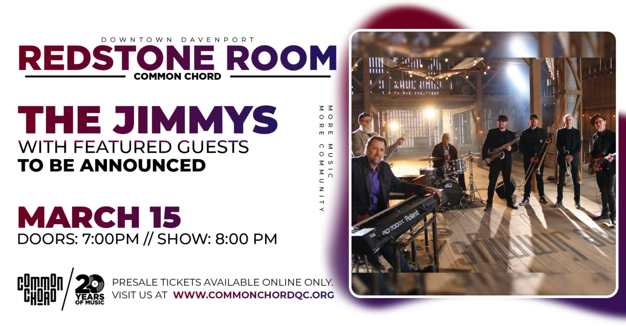 The Jimmys in the Redstone Room at Common Chord - Common Chord